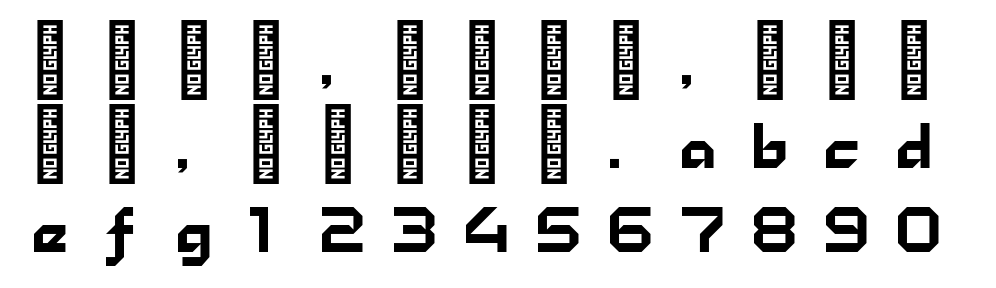 Jam Mono字体下载&预览